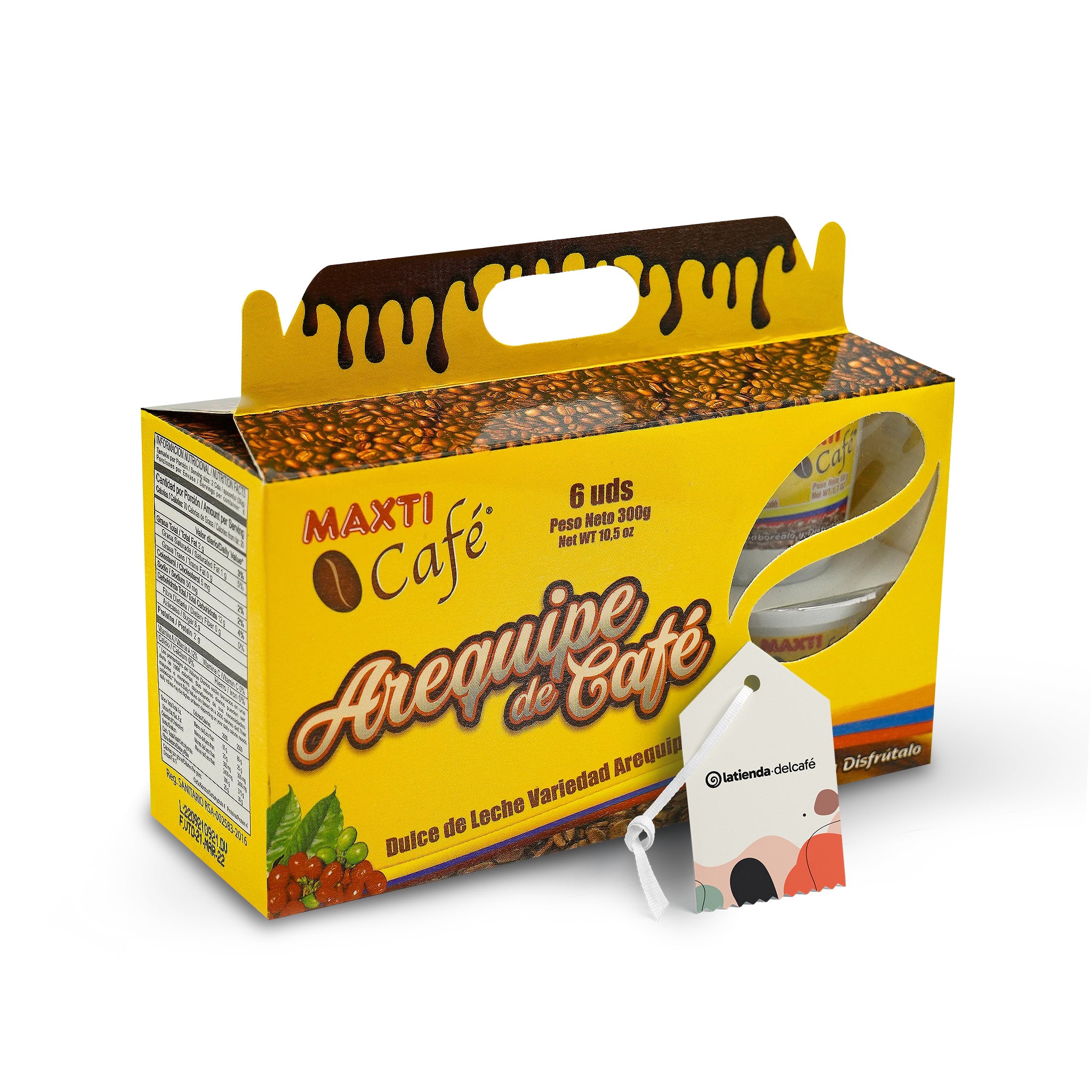 Arequipe con Café Kit x 6 Maxti Café - Café Colombiano